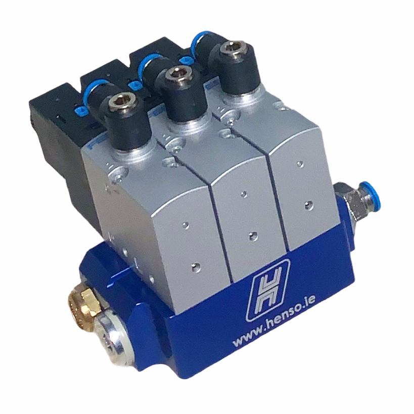 Hi-Flow 3 Way Valve Block – Henso Solutions